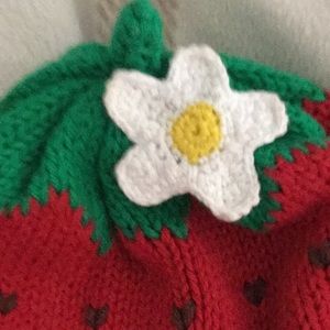 frumpy rumps | Accessories | Frumpy Rumps Strawberry Cotton Hat Nwot ...